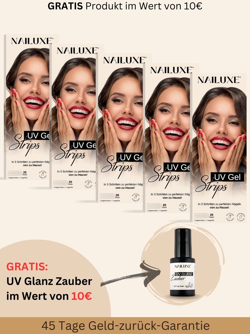 UV Gel Stripes, Press Ons, Nagelgesundheit und mehr | NAILUXE