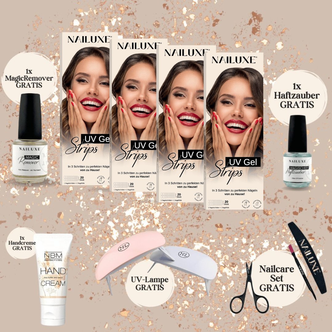 UV Gel Stripes, Nagelölen, Nagelscheren und mehr | NAILUXE