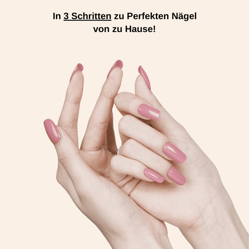 Hochwertige Nailuxe UV Gel Nagelfolien - Für schöne Nägel von zuhause! UV Gel Strips, Nagellack ...